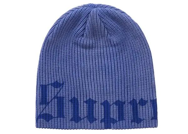 Supreme Old English Printed Beanie Ss26 - Blue