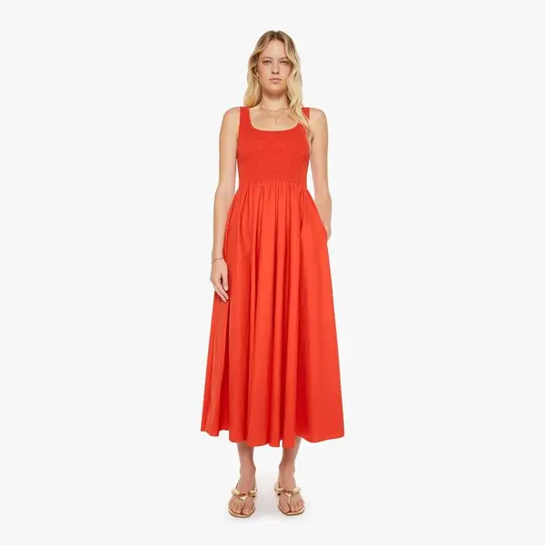 Xirena Florence Midi Dress - Red
