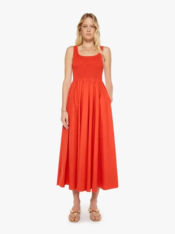 Xirena Florence Midi Dress - Red