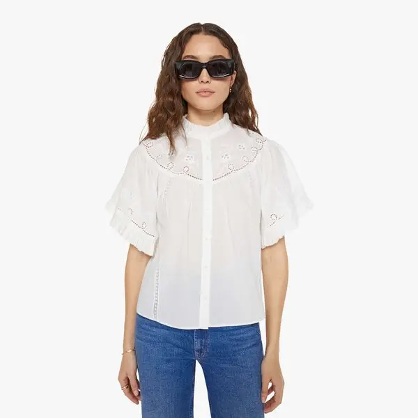 Xirena Mae Embroidered Shirt