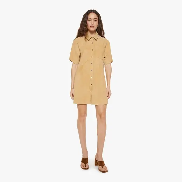 Xirena Chloe Suede Mini Dress - Multi