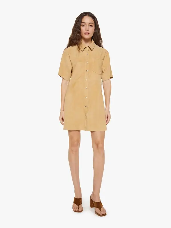 Xirena Chloe Suede Mini Dress - Multi