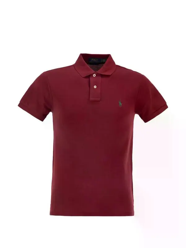 Polo Ralph Lauren Logo-embroidered Polo Shirt - Red