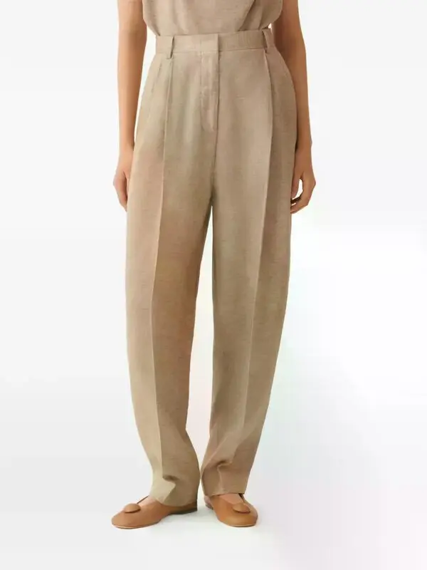 Fabiana Filippi Pleated Trousers - Neutrals