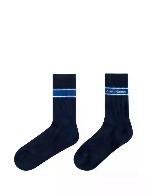 Casablanca Apres Stripe-detail Socks