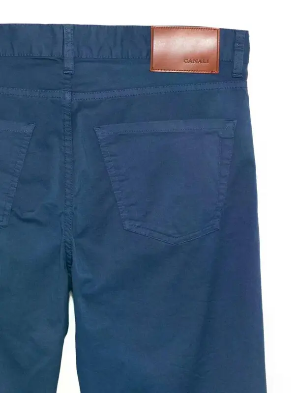 Canali Five-pocket Trousers - Blue