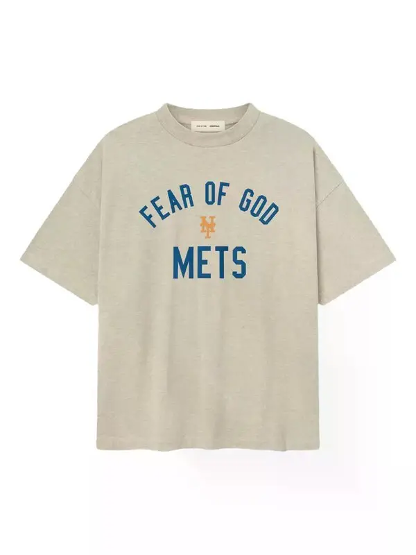 Fear Of God X New York Mets 90's Printed T-shirt - Neutrals