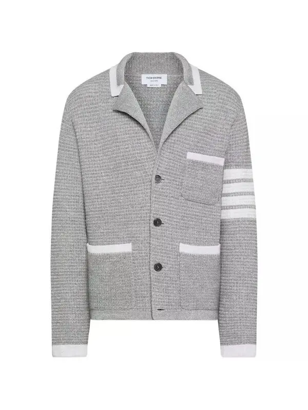 Thom Browne Signature Striped Cardigan Jacket