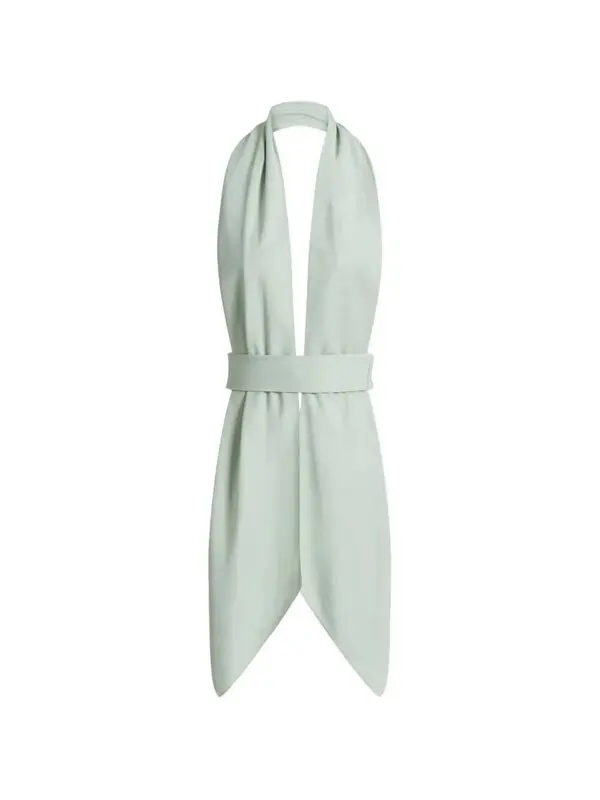 Alberta Ferretti Foulard Top - Green