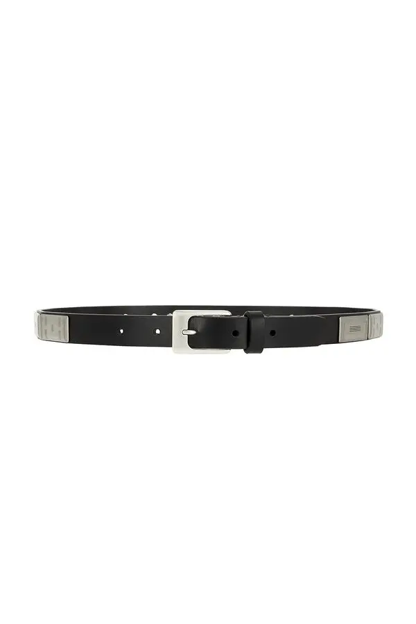 LEMAIRE Buffalo Studs Belt - Black