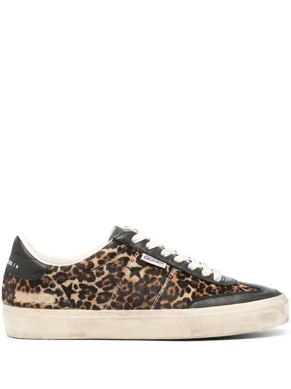 GOLDEN GOOSE Soul-star Leather Sneakers - Multi