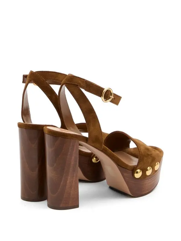 GIANVITO ROSSI Ardea Heeled Sandals - Brown
