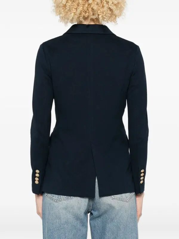 CIRCOLO 1901 Cotton Double-breasted Jacket - Blue