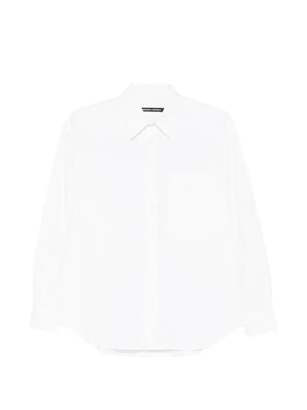 NICHOLSON & NICHOLSON Cotton Shirt - White