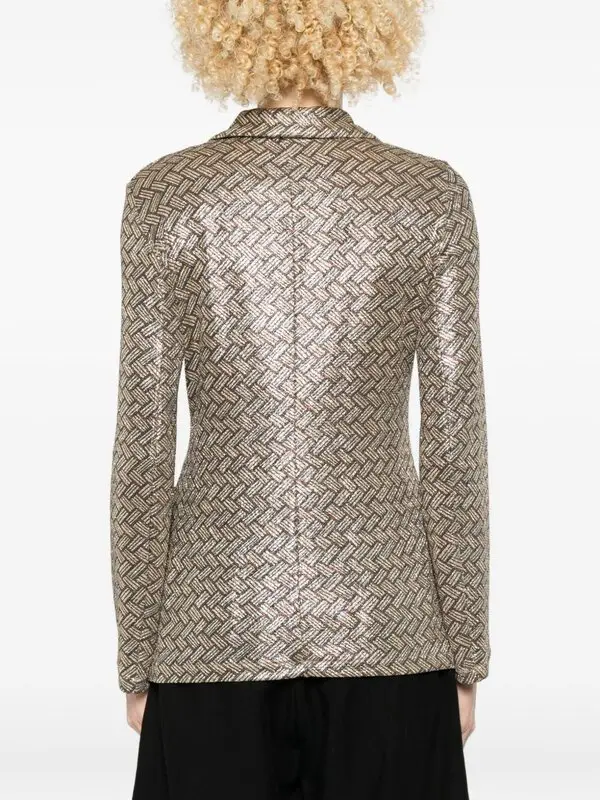 SIYU Tallis Single-breasted Jacket - Brown