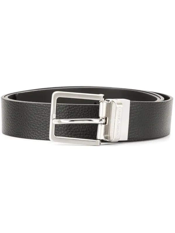 Emporio Armani Leather Belt - Brown