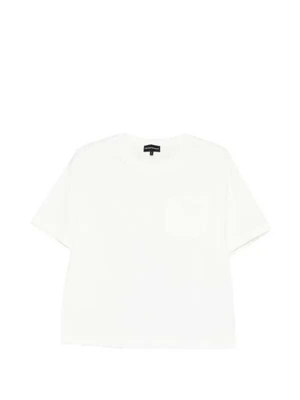 Emporio Armani Logo Cotton T-shirt - White