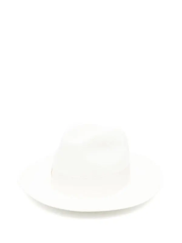Borsalino Giulietta Straw Hat - White