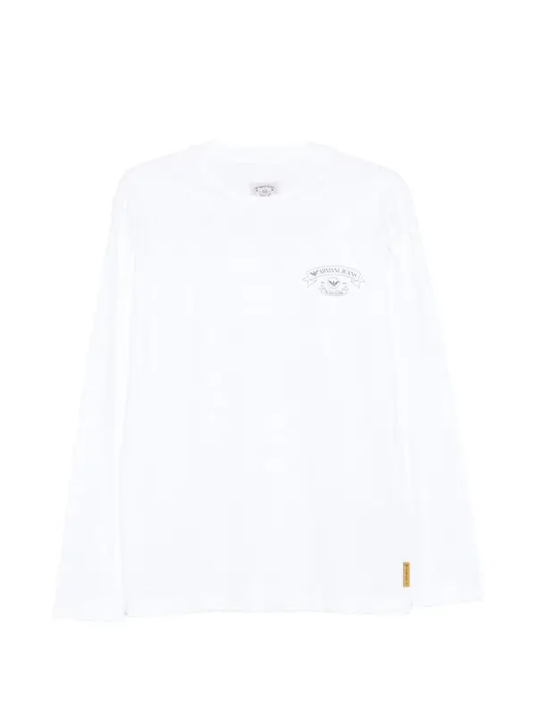 Emporio Armani Logo Cotton T-shirt - White
