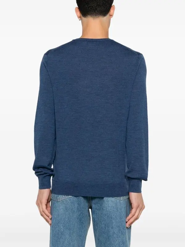 Polo Ralph Lauren Wool Crew Neck Sweater - Blue