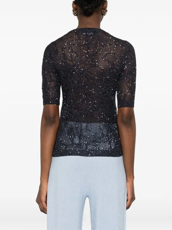 Fabiana Filippi Openwork T-shirt