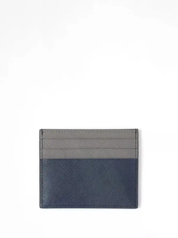 Prada Logo-plaque Leather Cardholder