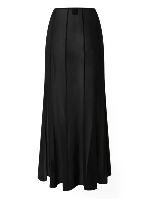 Pinko Paneled Maxi Skirt - Black