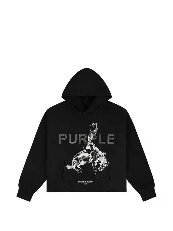 PURPLE BRAND Cotton Riding Hoodie