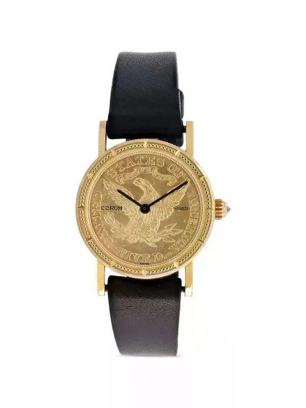 CORUM 5 Coin 24mm Watch - Gold