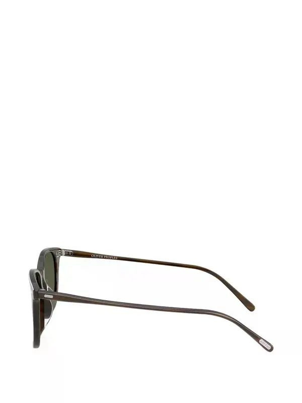 Oliver Spencer Laedin Square Frame Sunglasses - Brown