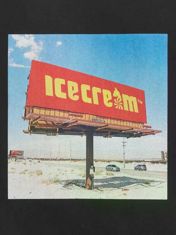 ICECREAM Billboard Graphic T-shirt
