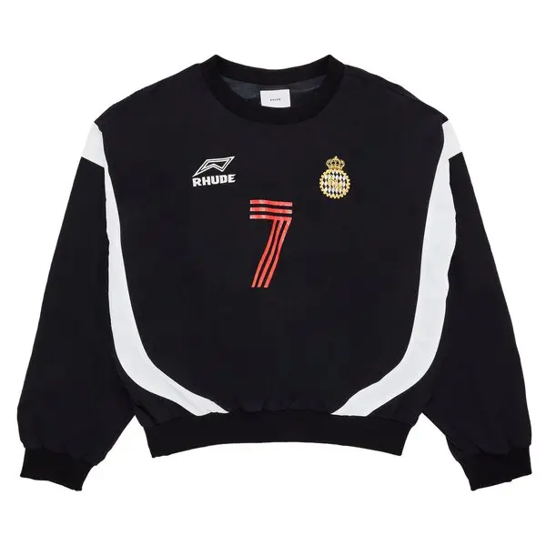 Rhude Lago Soccer Jersey Crewneck
