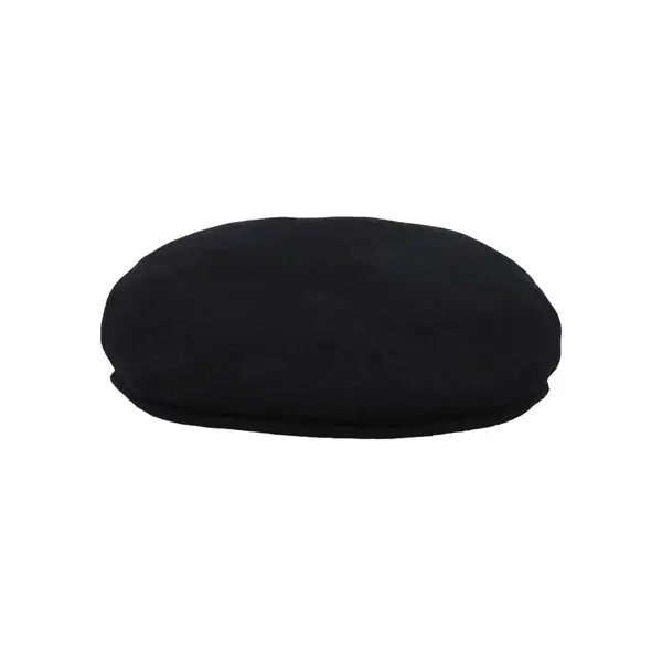 MARINE SERRE Felted Wool Beret - Black