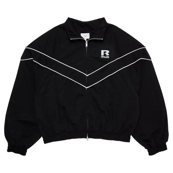 Rhude Mesh Piping Track Jacket