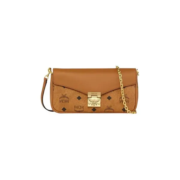 Mcm Tracy Vi Mini Crossbody Bag - Tan