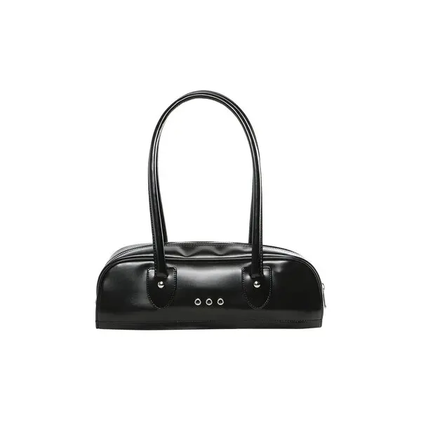 Comme Des Garçons Zipped Leather Bag