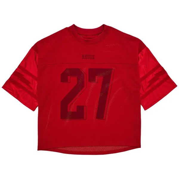 Rhude Lightning Football Jersey - Red
