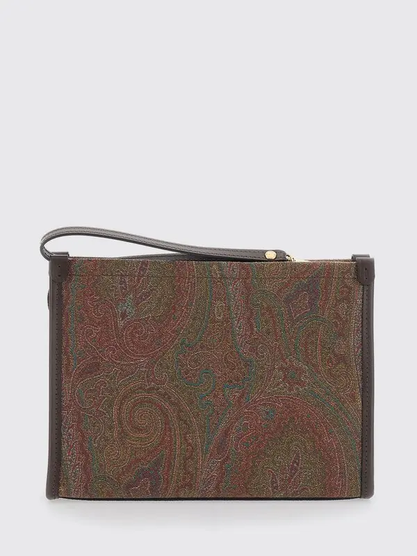 Etro Paisley Pouch - Brown