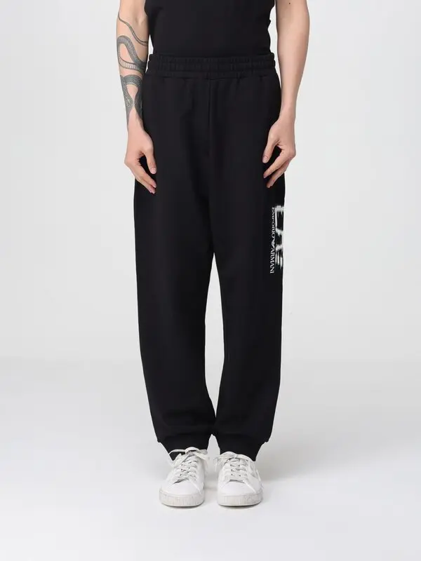 EA7 Jogger Pants With Logo Detail