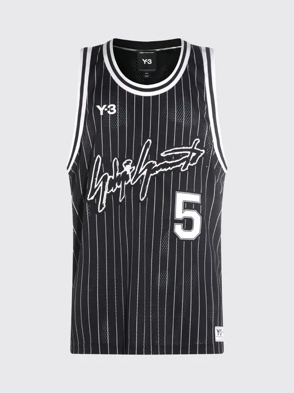 Y3 Striped Basketball Jersey
