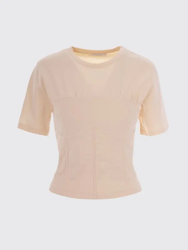 Patrizia Pepe Lace-up Corset Top