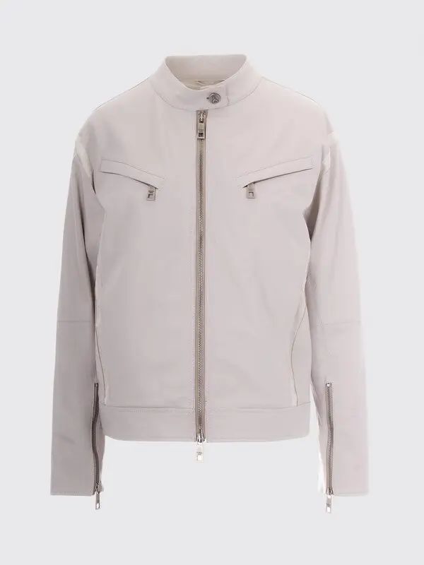 Patrizia Pepe Biker Jacket - White