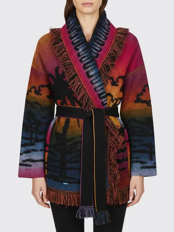 Alanui Sunset Stories" Cashmere And Cotton Cardigan