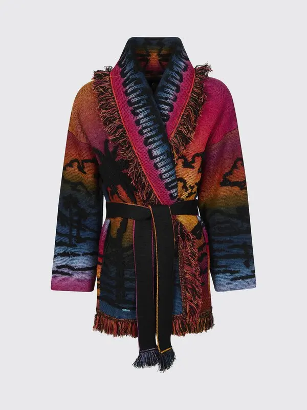 Alanui Sunset Stories" Cashmere And Cotton Cardigan