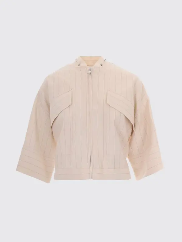 Liu Jo Striped Zip-up Jacket
