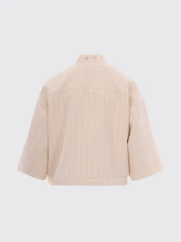 Liu Jo Striped Zip-up Jacket