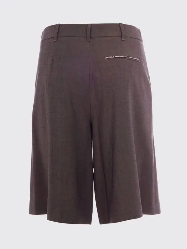 Liu Jo Textured Knee-length Tailored Shorts - Black