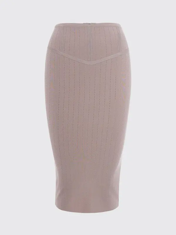 Patrizia Pepe Jersey Midi Skirt
