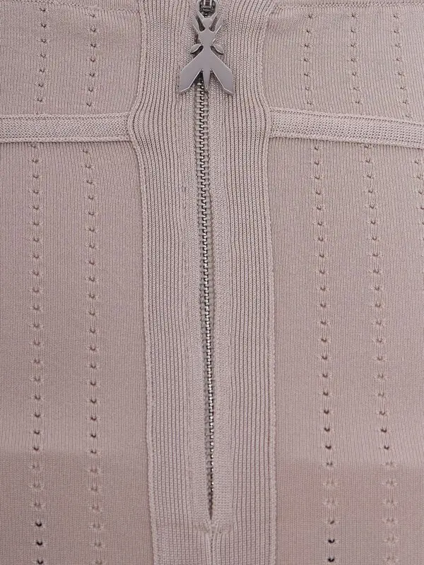 Patrizia Pepe Jersey Midi Skirt
