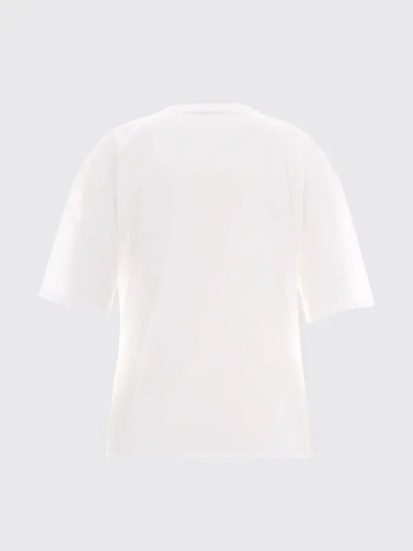 Patrizia Pepe Cotton T-shirt With Belt Detail